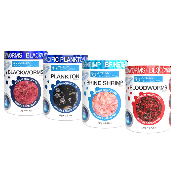 Shop Aqua Natural Food Bundle | Premium Freeze Dried Fish Food
